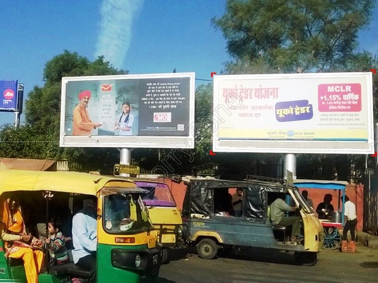 Unipole in Bus stand,Ajmer at Bus Stand - Sunder Vilas to Police |10xmt